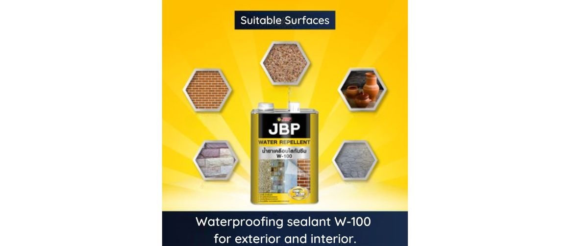 Superior Protection With JBP W-100 Clear Waterproof Coating